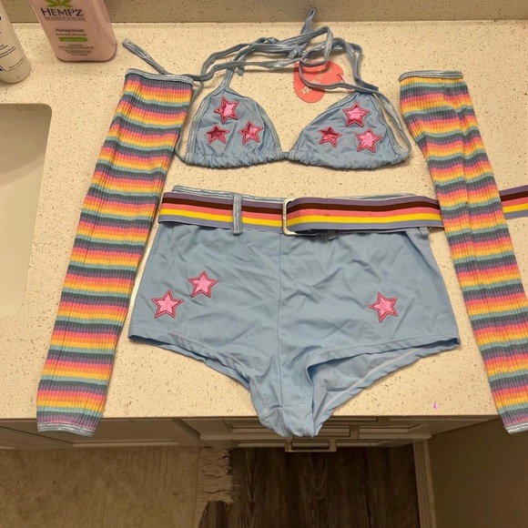 Dolls Kill | Other | Dollskill Two Piece Set With Sleeves | Poshmark